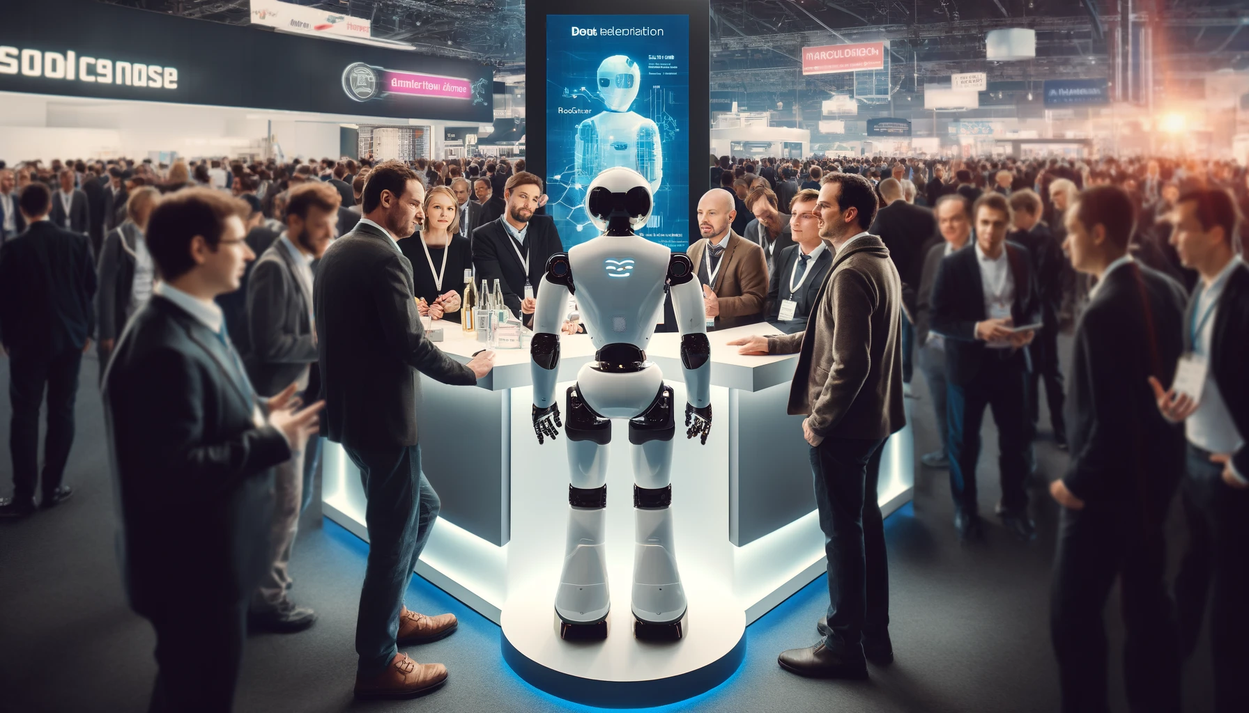 Why UK Businesses are Turning to Robot Hire for Trade Shows and Exhibitions